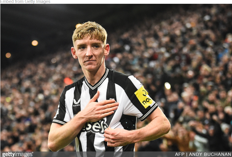 Game of Numbers #35 – Anthony Gordon’s embodiment of the Newcastle way ...